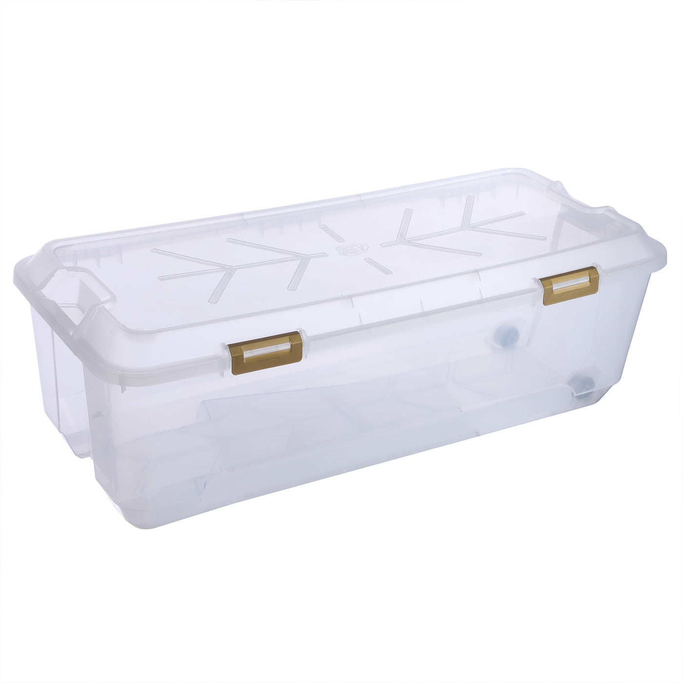 Home 163L Christmas Tree Storage Box - Gold