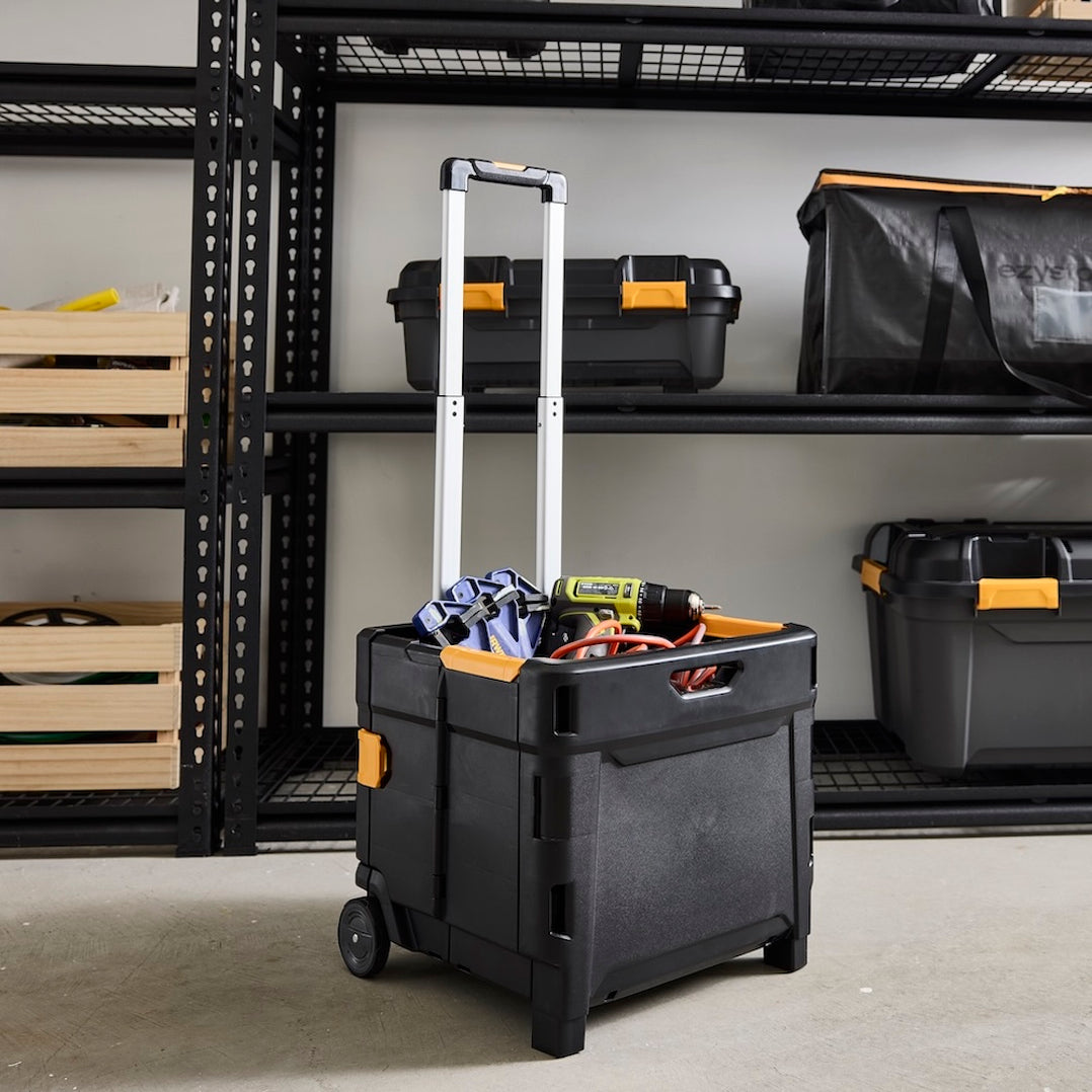 Home 49L Bunker Tough Collapsible Trolley
