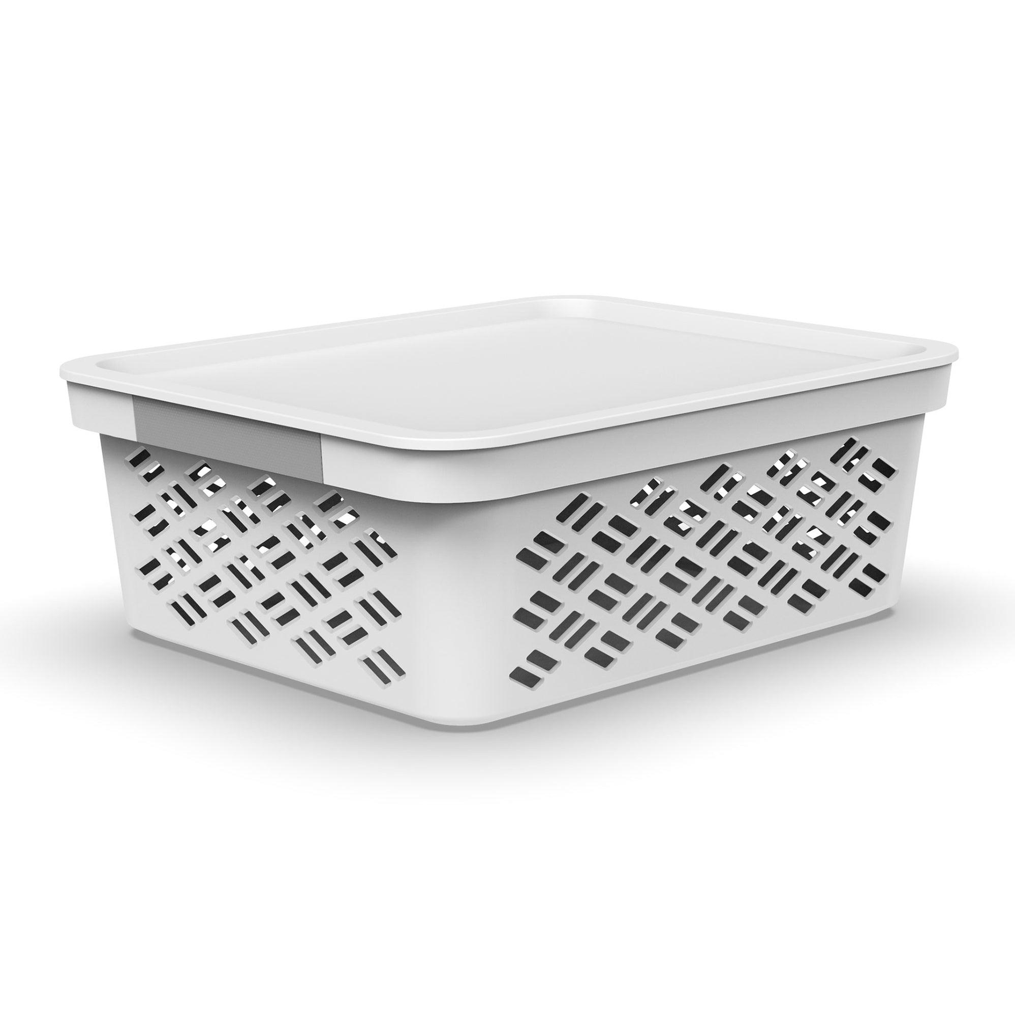 Brickor Medium Lidded Touch Basket