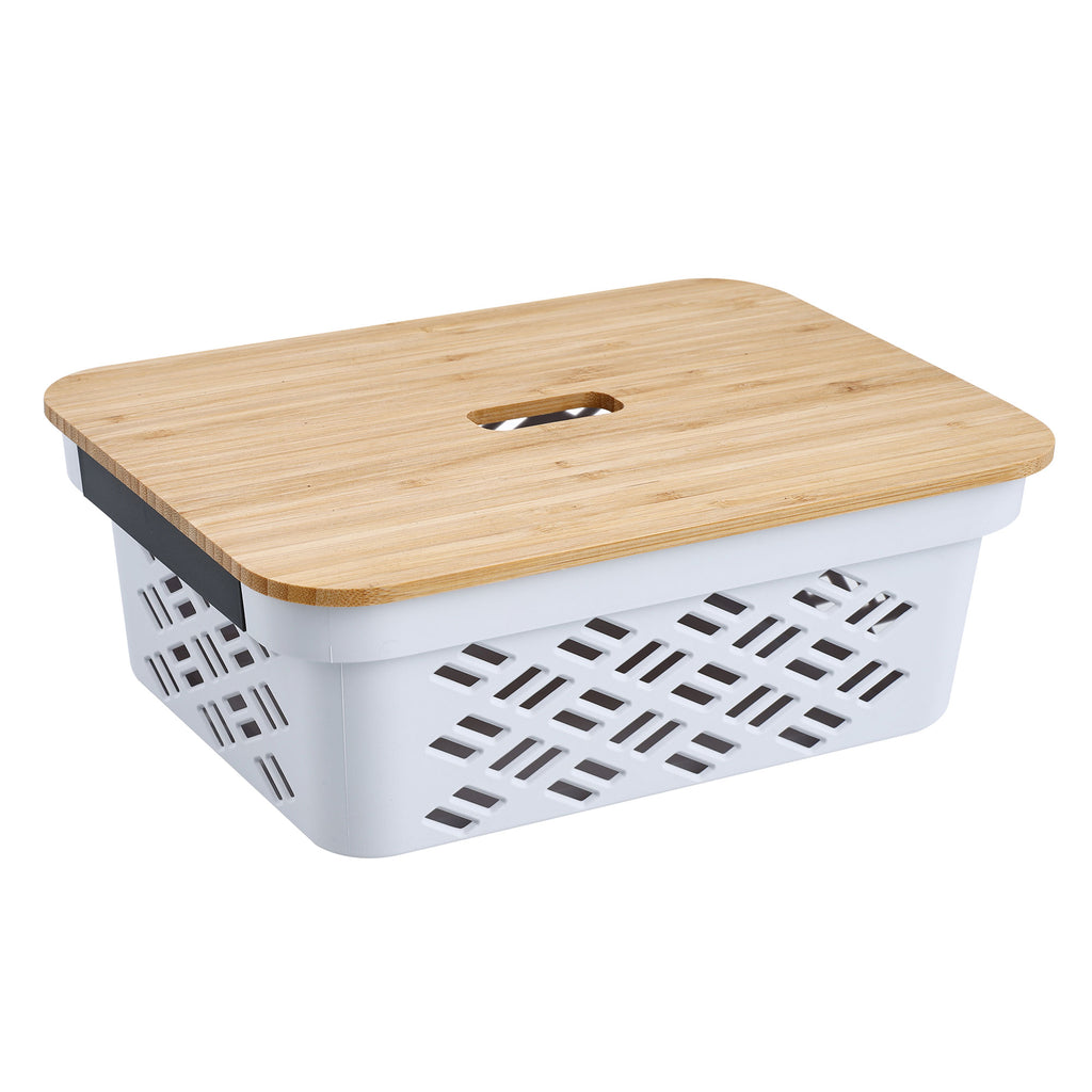 Brickor Small Basket with Bamboo Lid