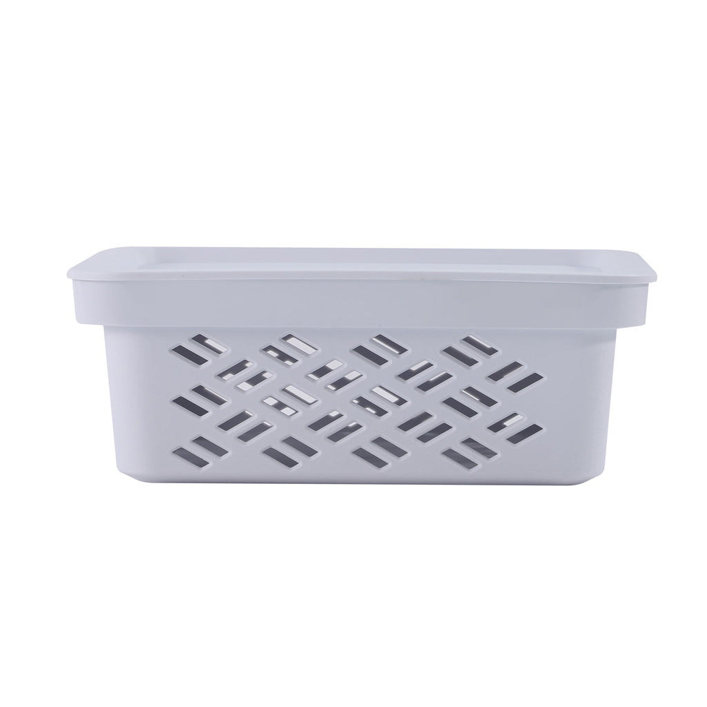 Brickor Small Lidded Touch Basket