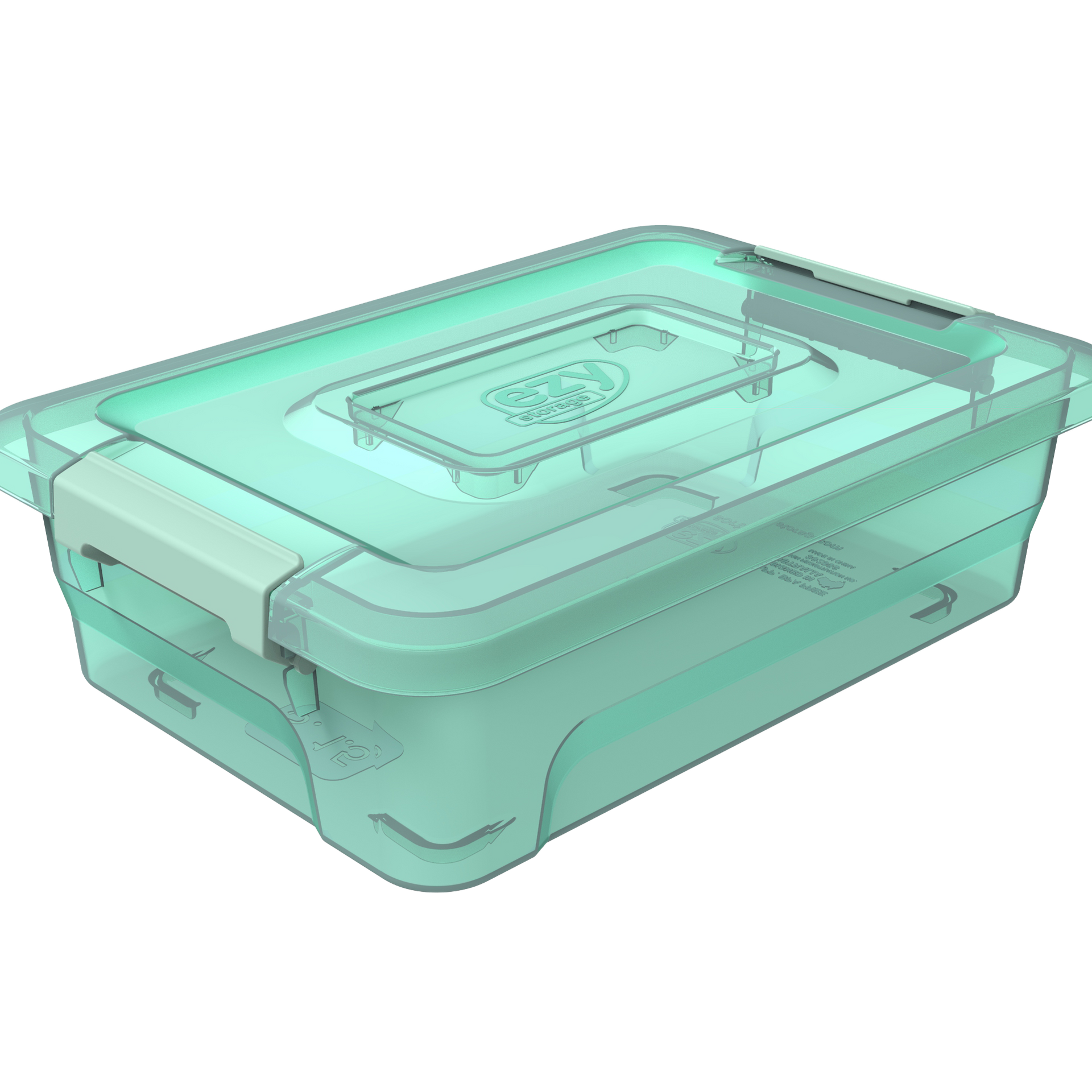 1.5L Clip Lock Container Coloured