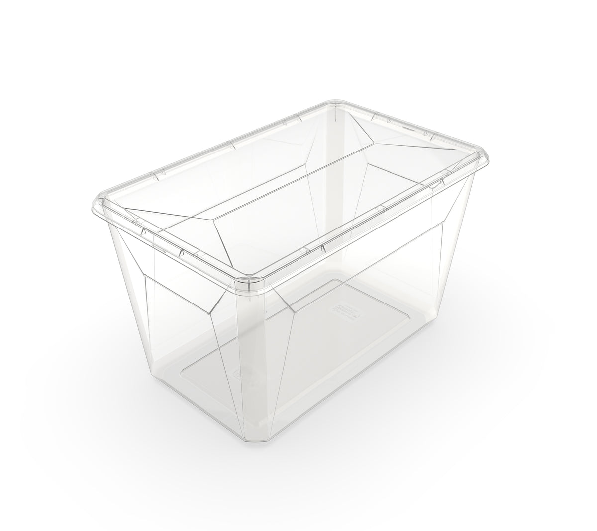 Karton 12.2L Rectangle Tall Shoe Box Clear — Ezy Storage