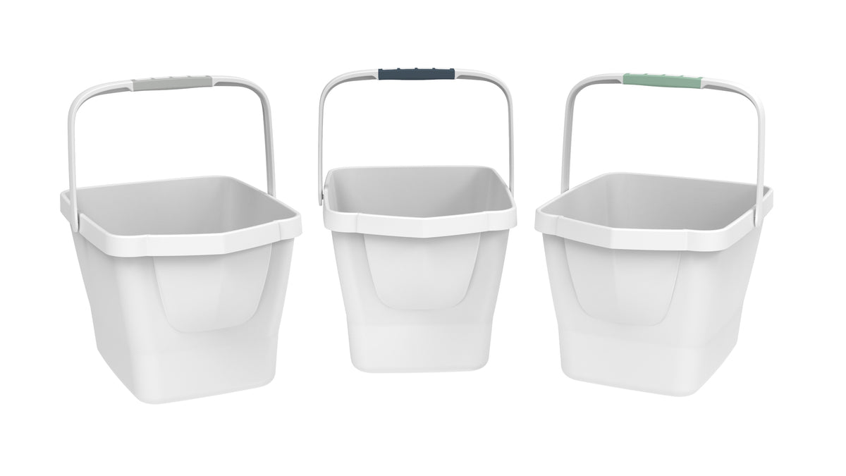 12L Rectangle Mop Bucket With Soft Touch Handle — Ezy Storage