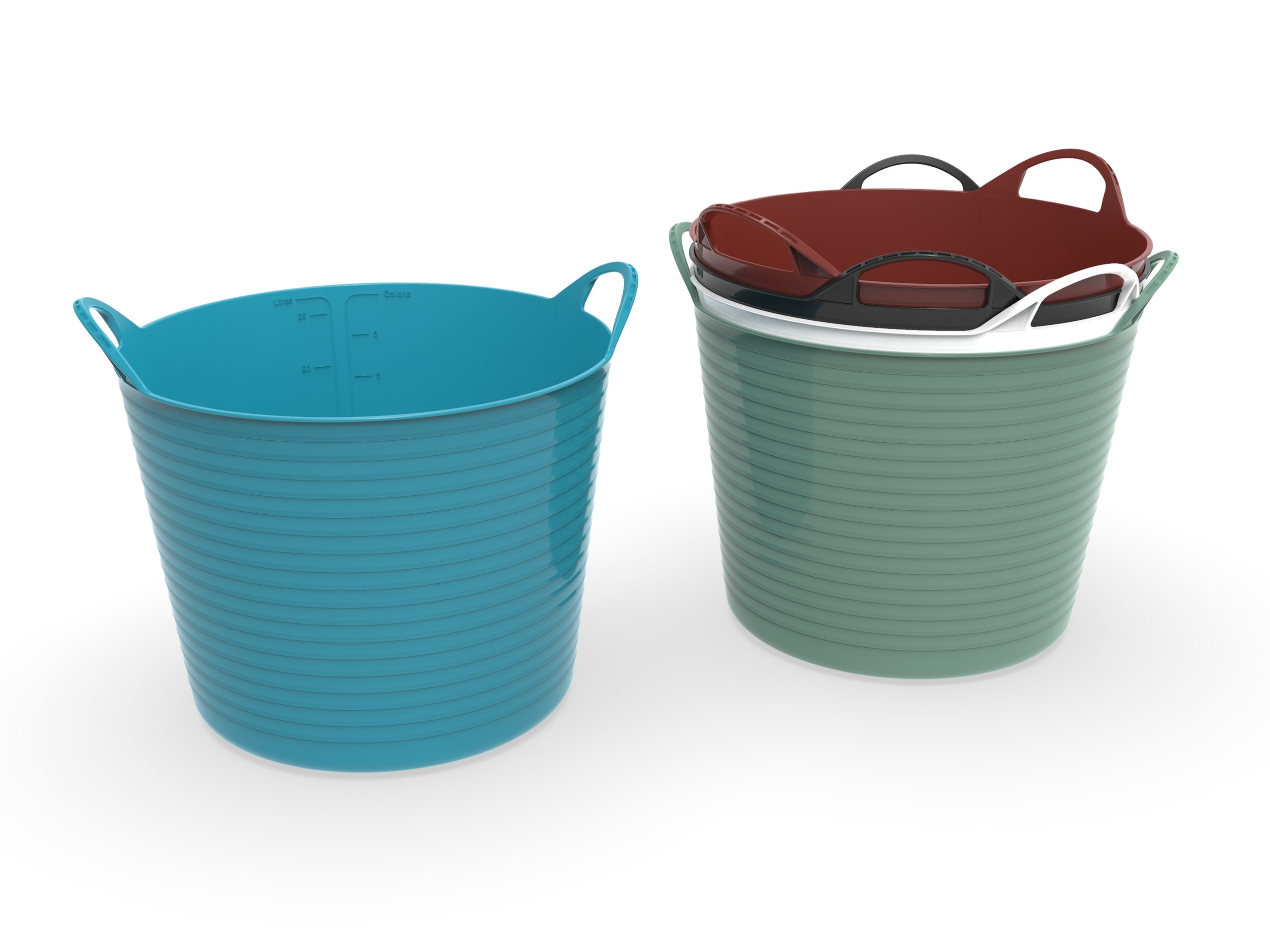 Home 26L Flexi Stepped Storage Tub