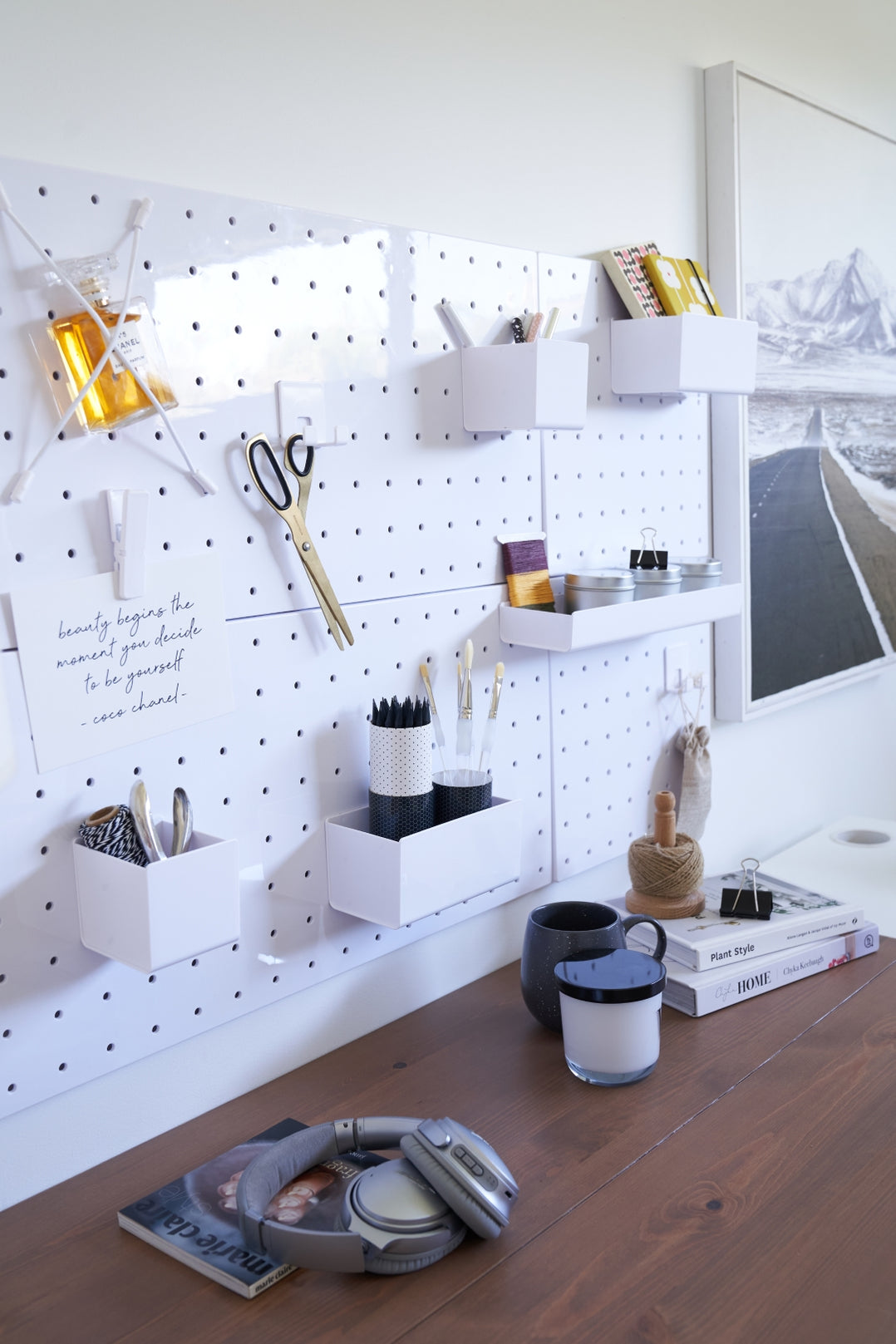 Kōzō Peg Board 13''X 26'' Organiser Set — Ezy Storage