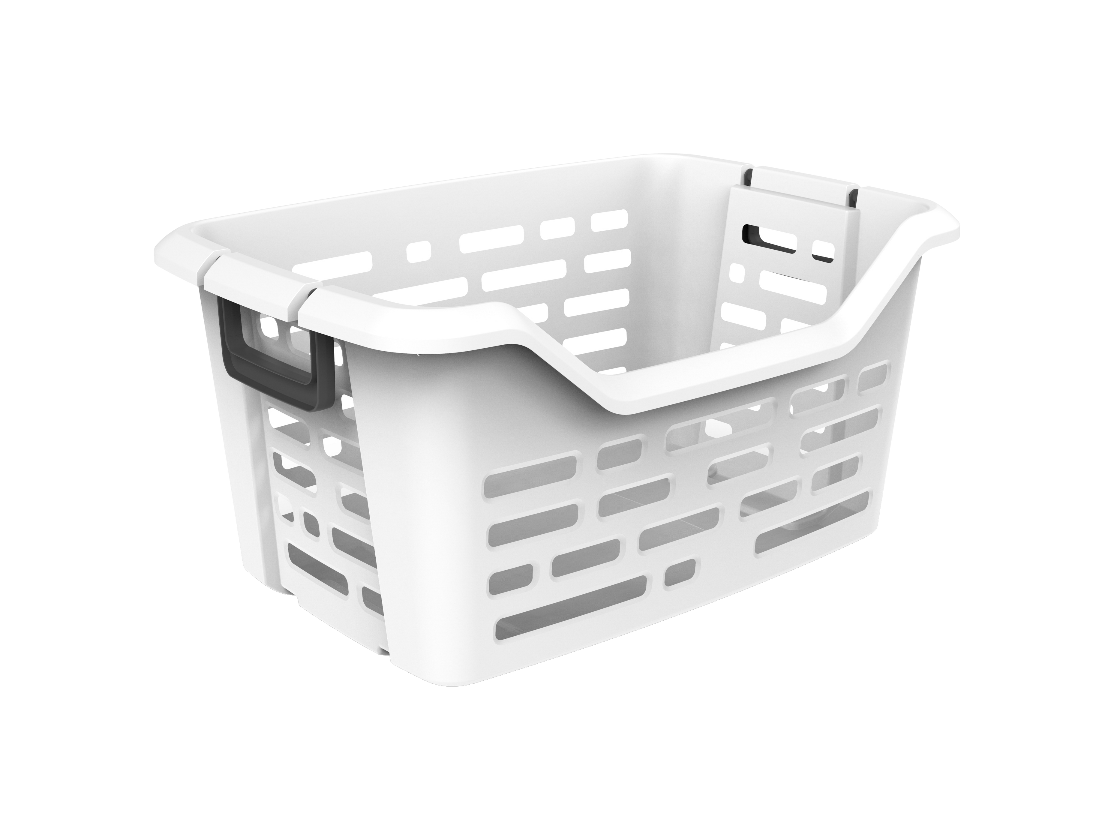 Home 48L Linea Stackable Laundry Basket