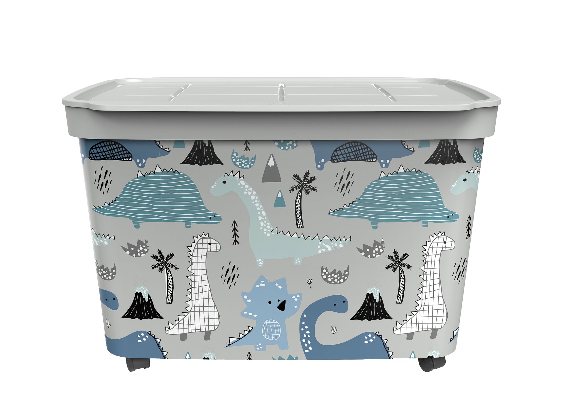 80L Store Away Rolling Bin IML — Ezy Storage