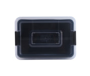 8L Sort It Container With 6 Deep Cups + Insert Tray Clear