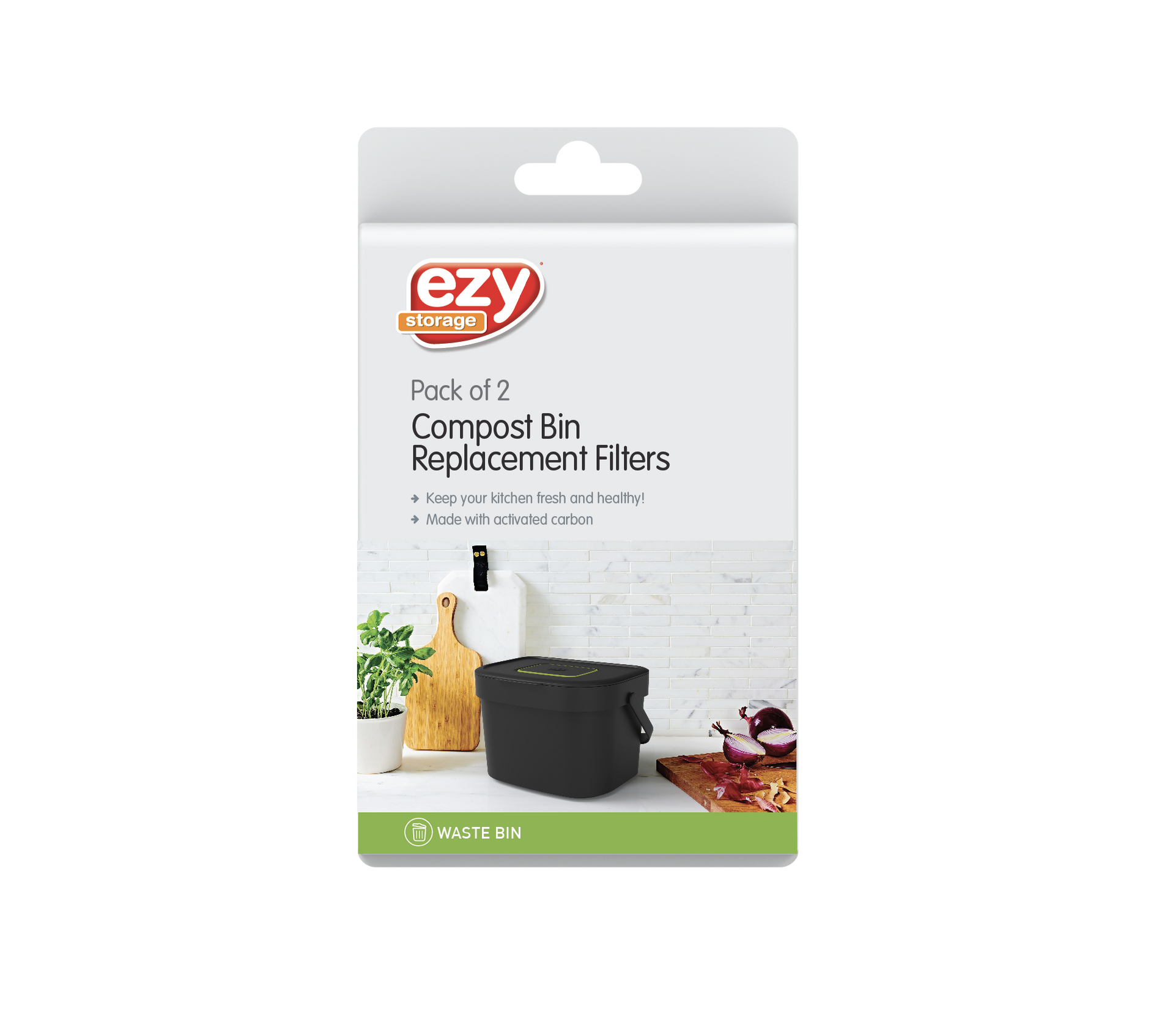Compost Bin Replacement Filters Pack Of 2 — Ezy Storage